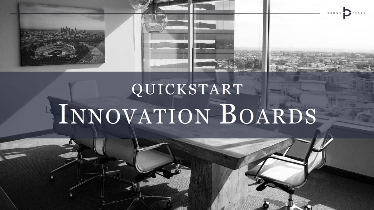 Quickstart: Innovation boards