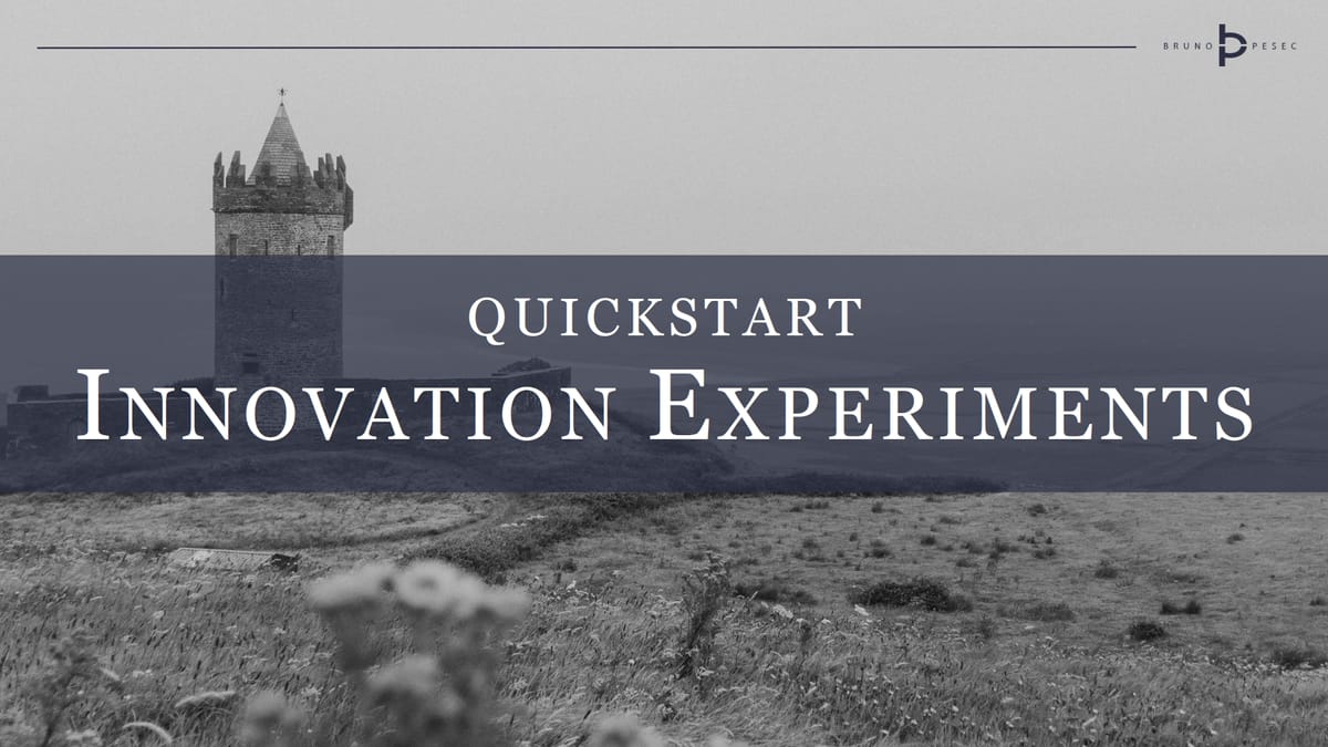 Quickstart: Innovation experimentation